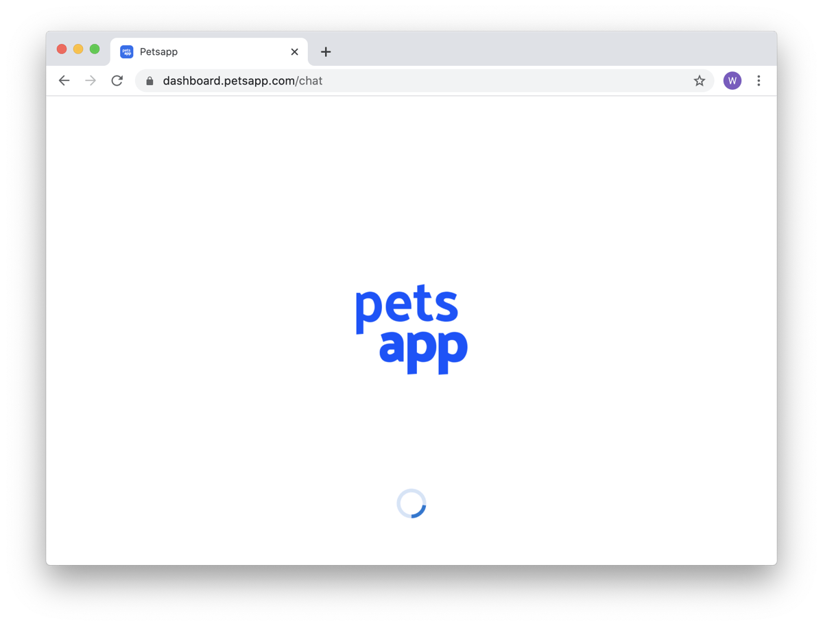 PetsApp isn't loading for me